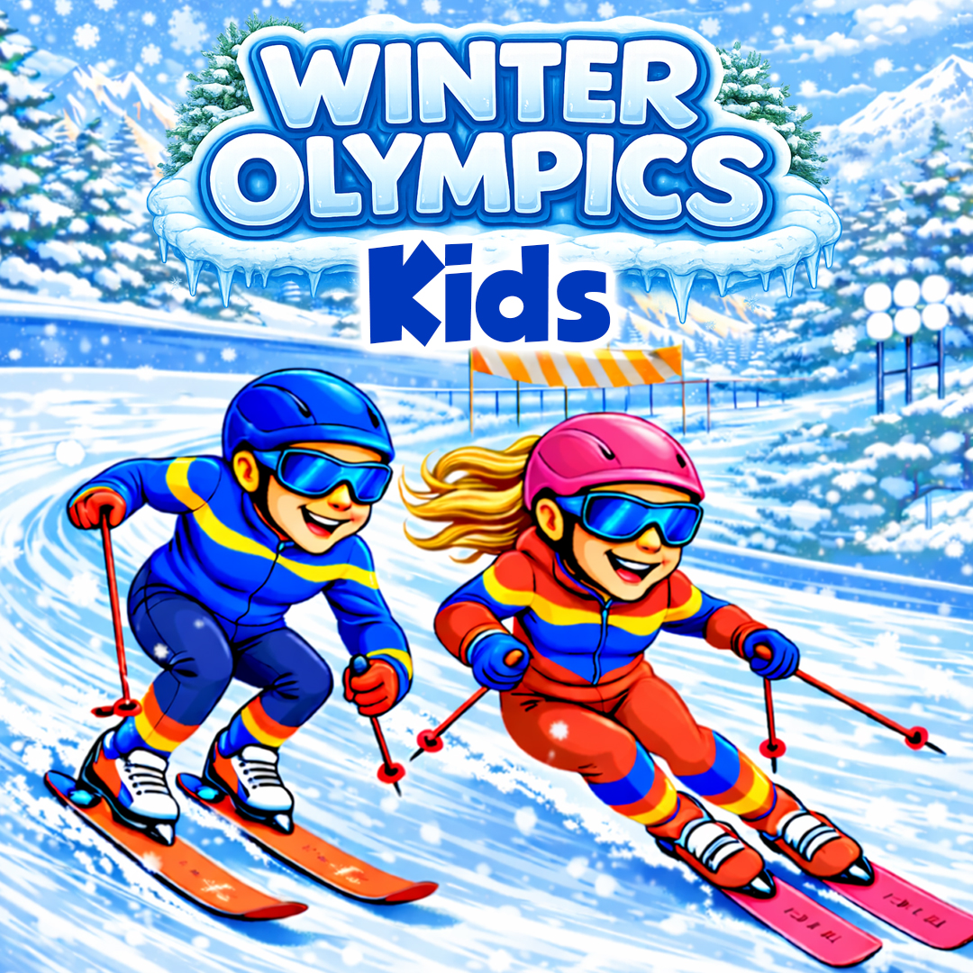 WINTER OLYMPIC GAMES - ACTIVITIES FOR KIDS - Inglês com Lili - Jogo...