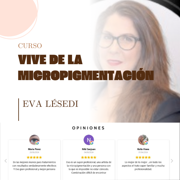 Vive de la Micropigmentación - Eva Lésedi | Hotmart
