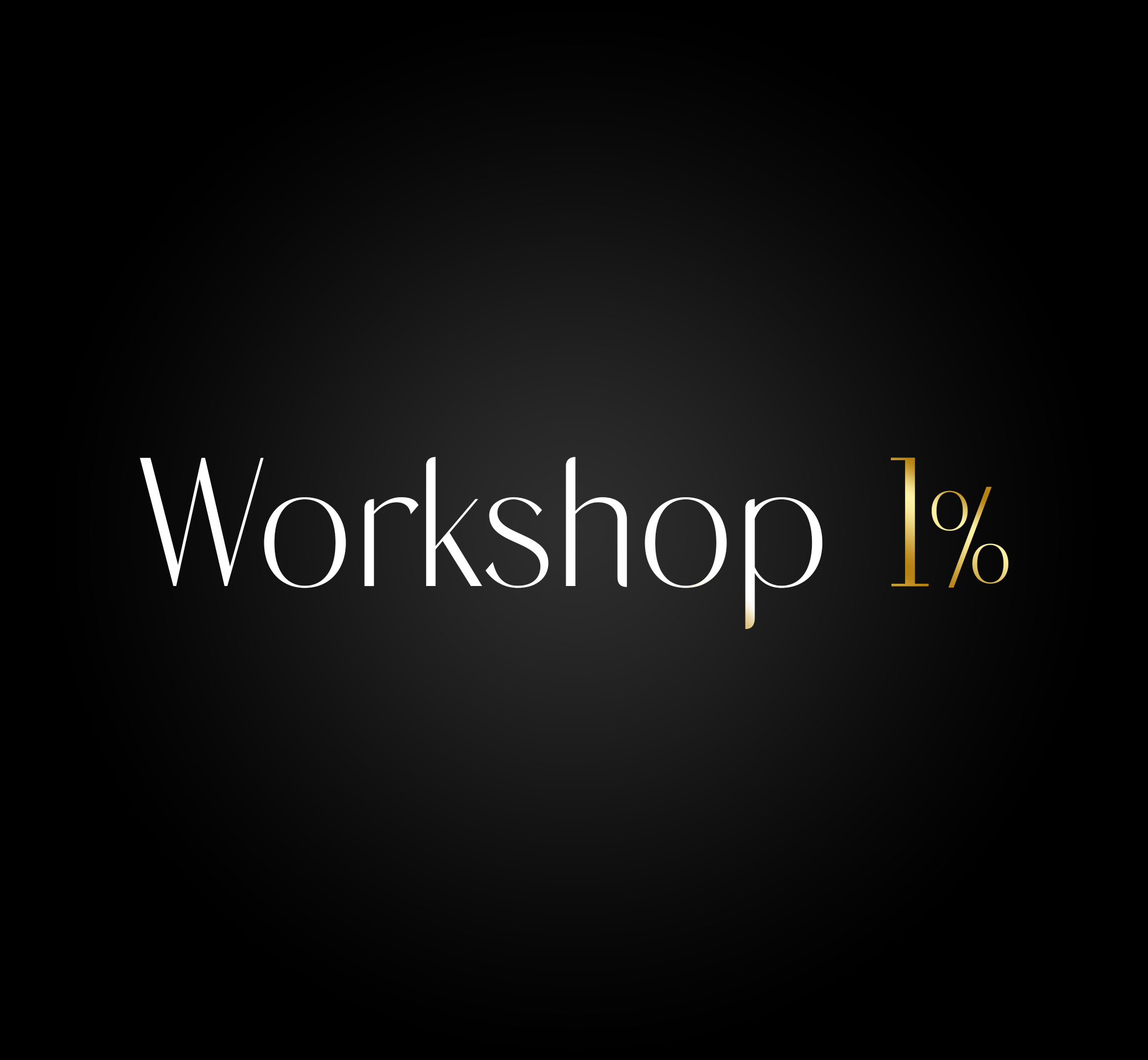Workshop 1%