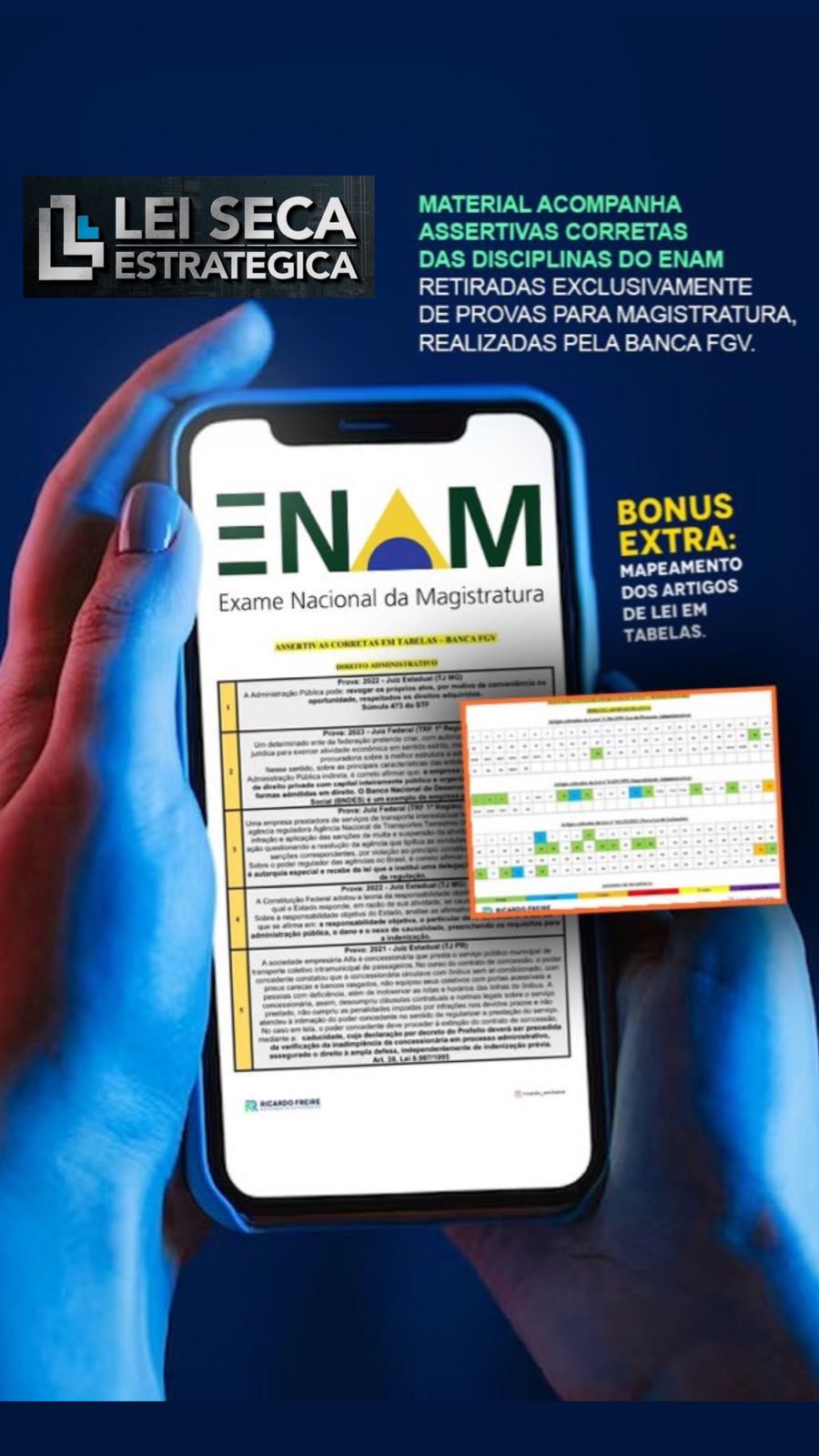 ENAM (COM atualizações posteriores) - LEI SECA ESTRATÉGICA | Hotmart