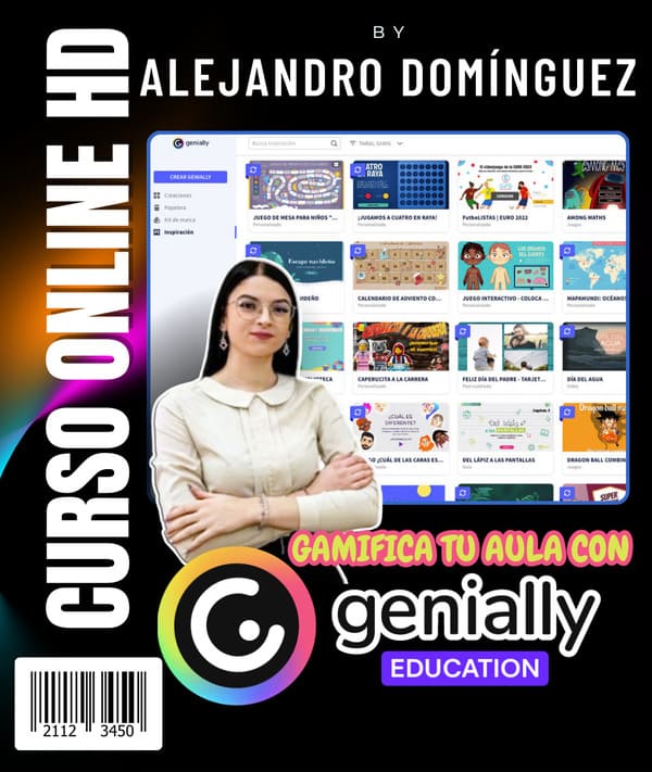 Gamifica Tu Aula con Genially - Alejandro Domínguez Almendra | Hotmart