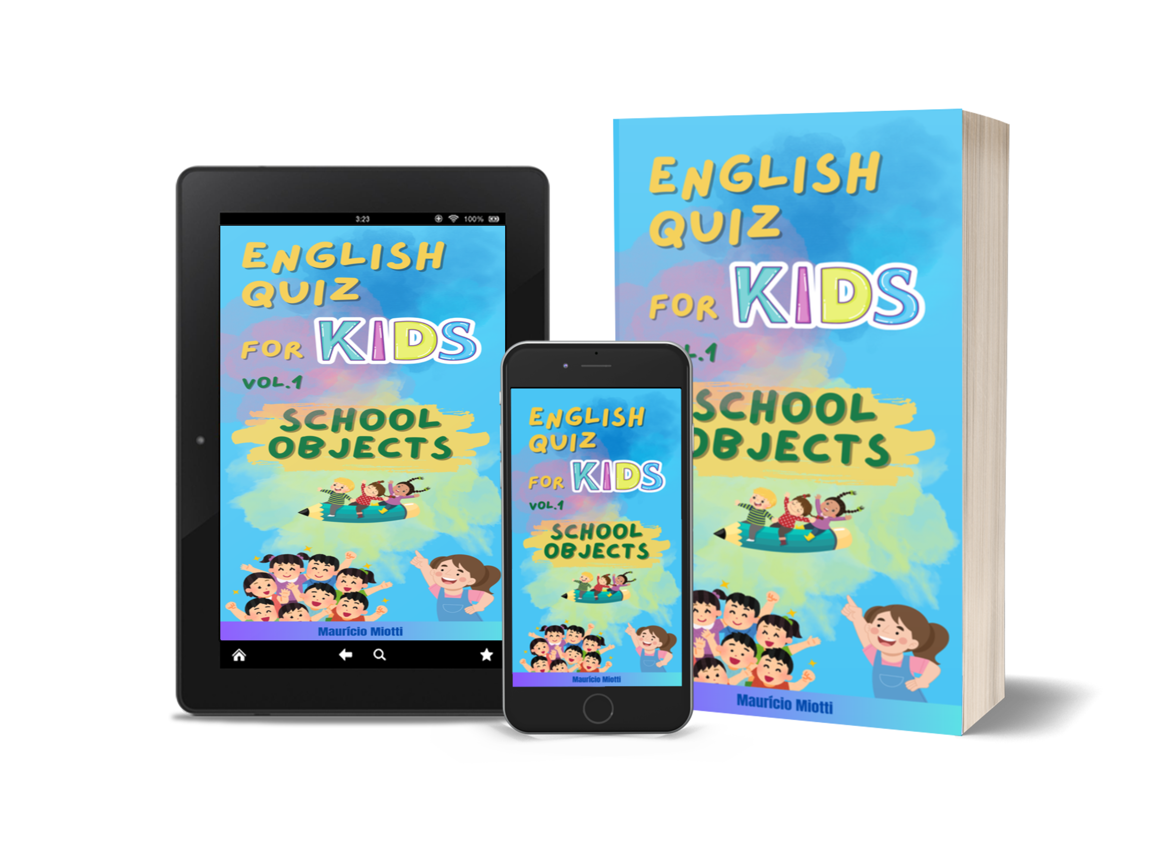 English Quiz School Objects - Vol.1