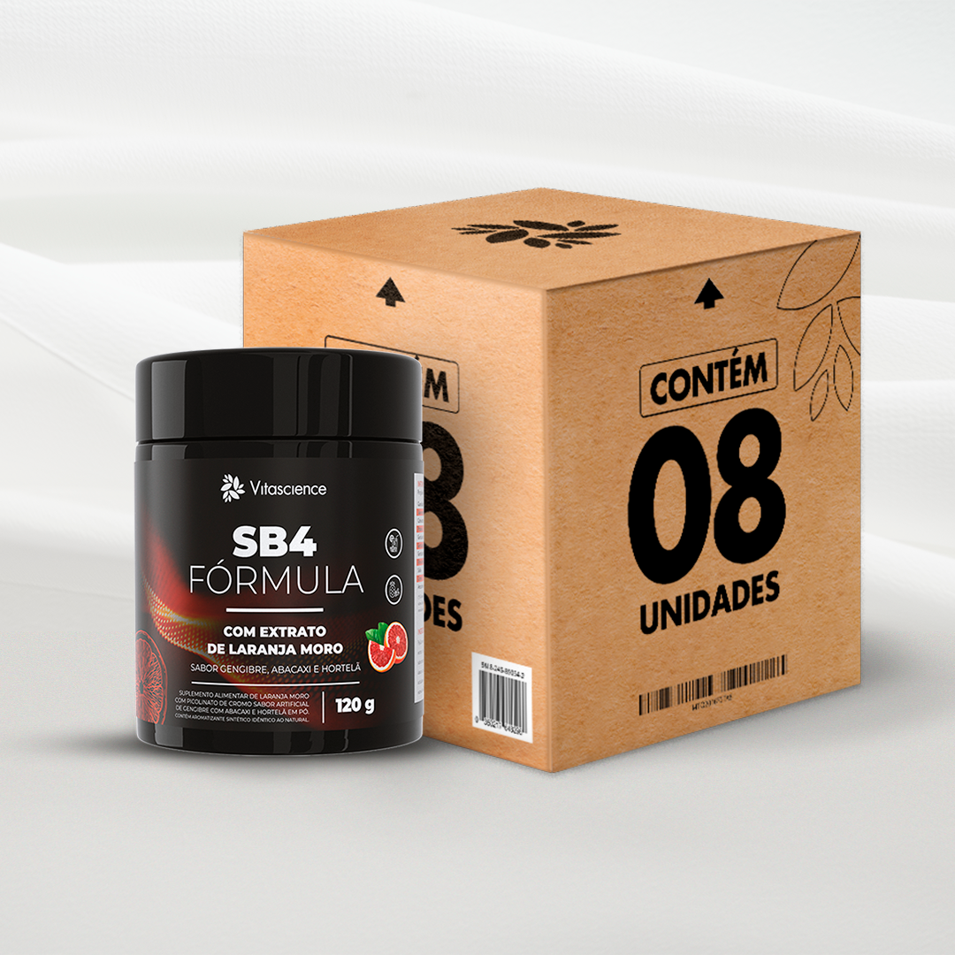 Fórmula SB4 - 8 Potes (Frete Grátis) - Vitascience | Hotmart