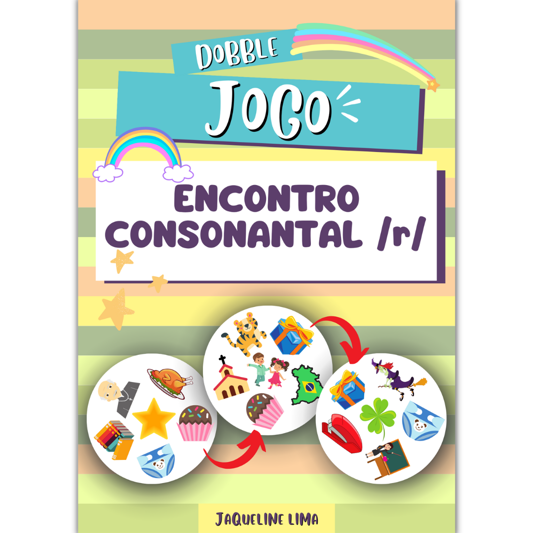 JOGO DOBBLE - ENCONTRO CONSONANTAL /r/ - Jaqueline Batista Lima | H...