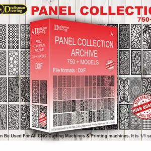 Premium Pack: 750+ Decorative Metal DXF Designs for CNC Cutting - G...