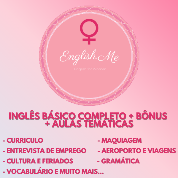 English.Me - Curso de Inglês nível básico COMPLETO + BÔNUS + AULAS ...
