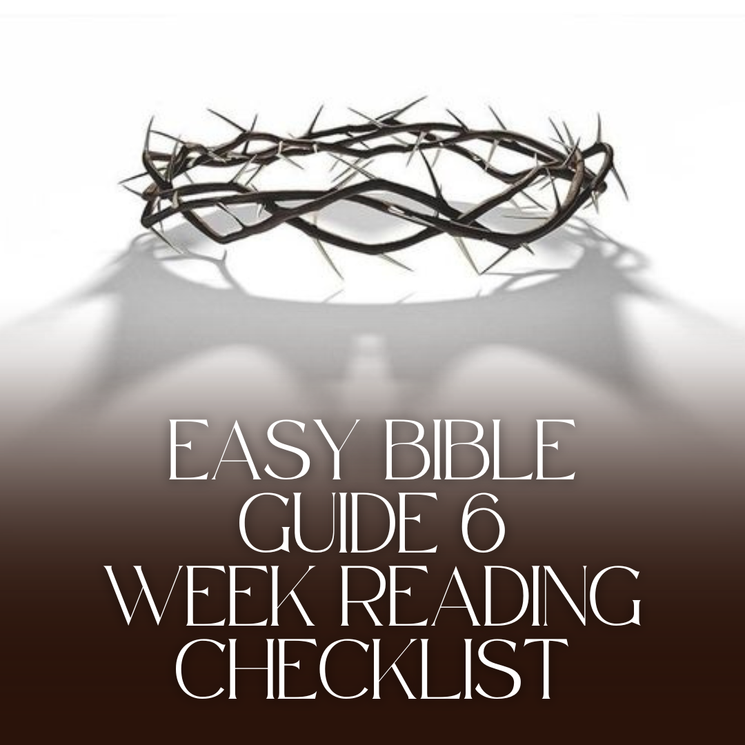 Easy Bible Guide 6-Week Reading Checklist E-book