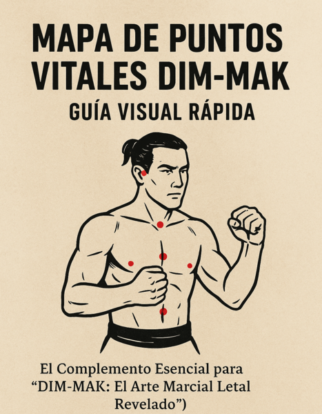 Mapa de Puntos Vitales Dim-Mak: Guía Visual Rápida - Diego Silva
