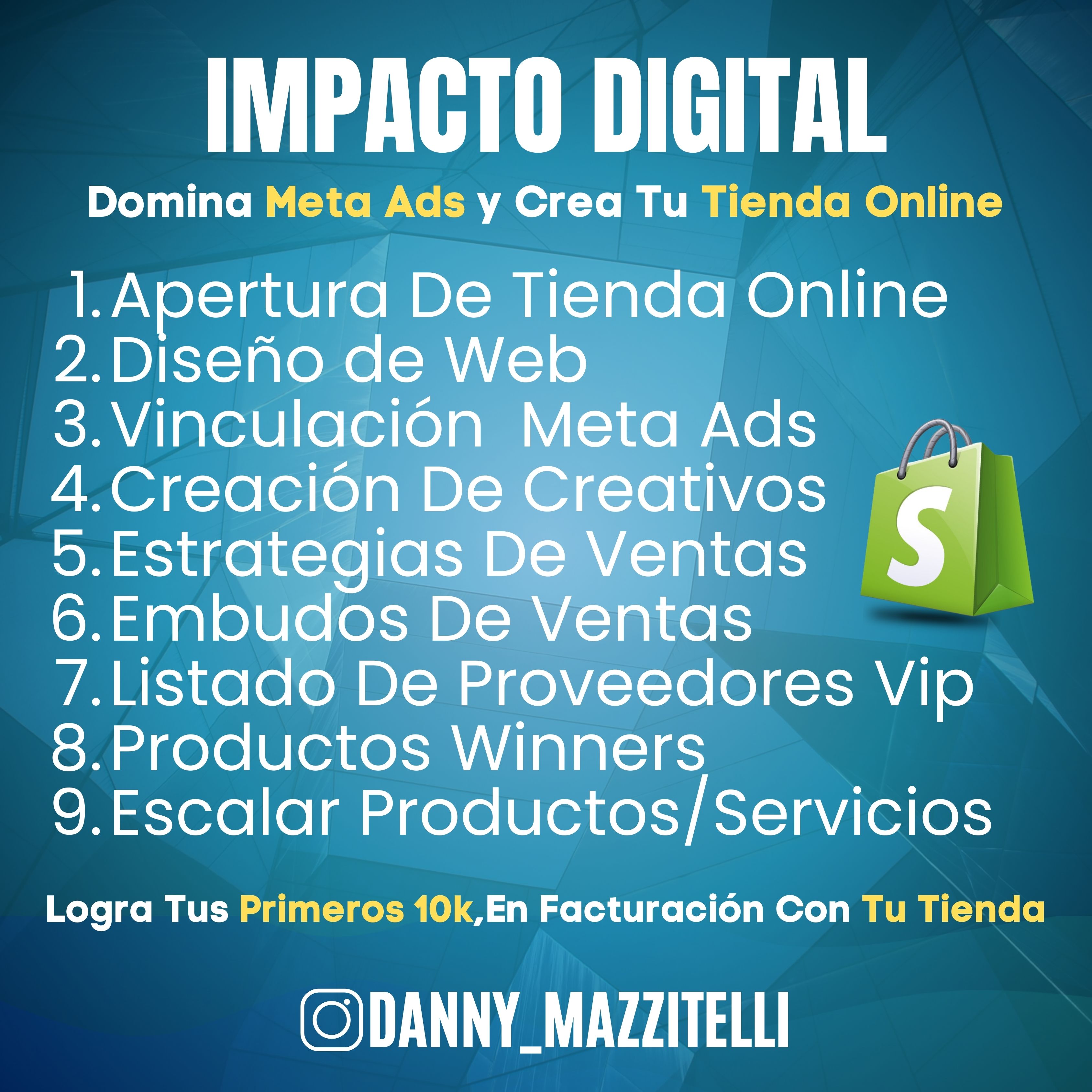 "Impacto Digital: Domina Facebook Ads y Crea Tu Tienda Virtual" - Daniel Alejandro Mazzitelli ...