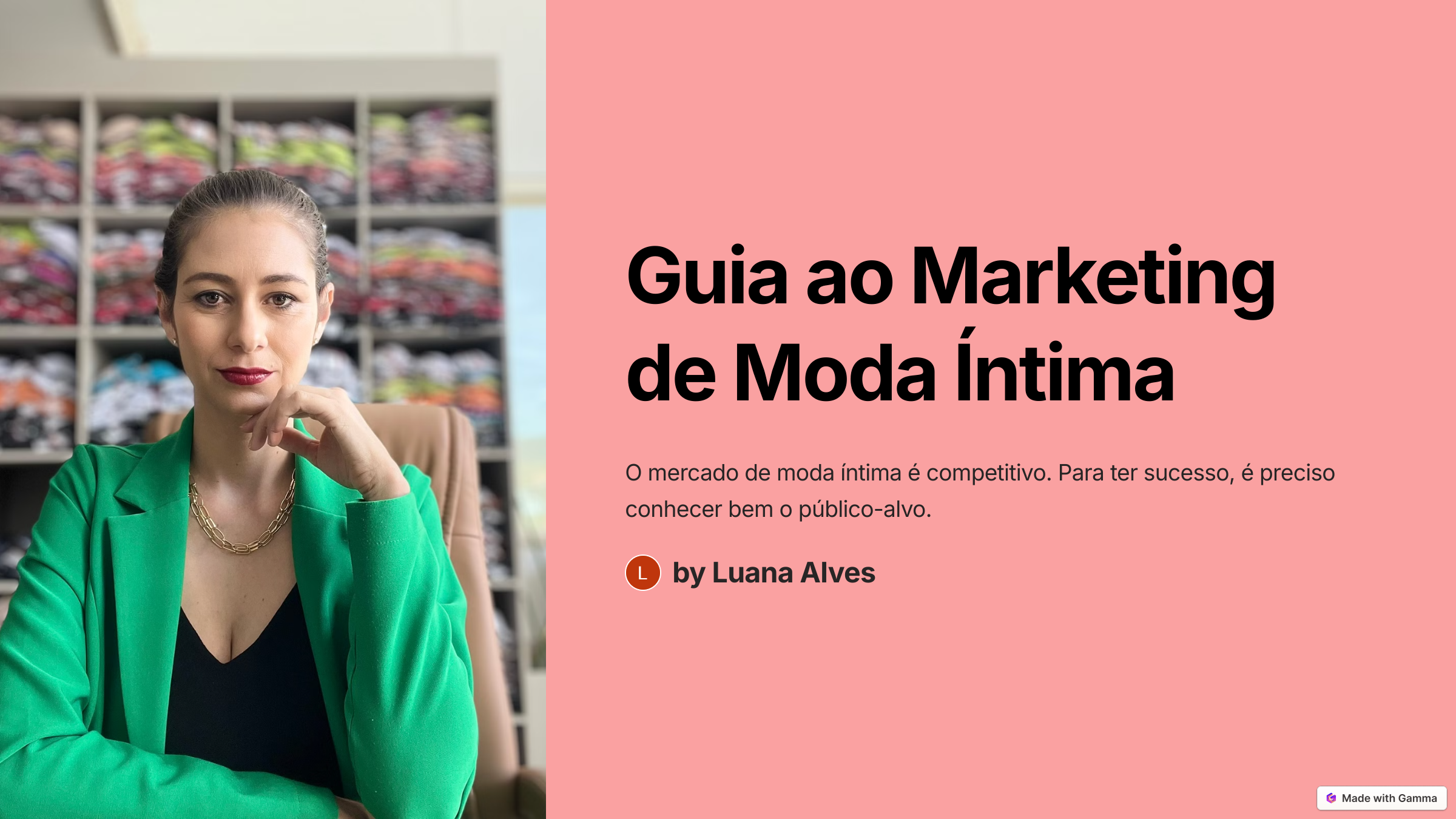 Guia para marketing de moda íntima - LUANA ALVES | Hotmart