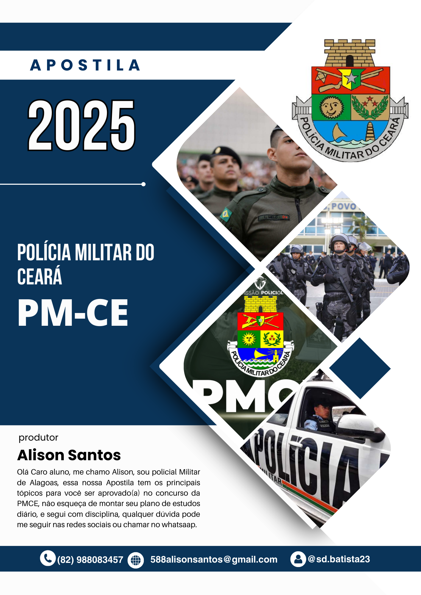 Apostila PMCE -2025 - Alison More | Hotmart