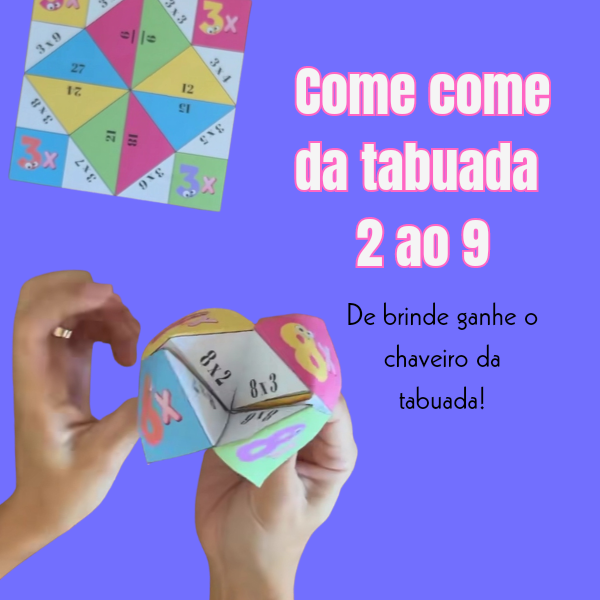 Origami - Come come de tabuada