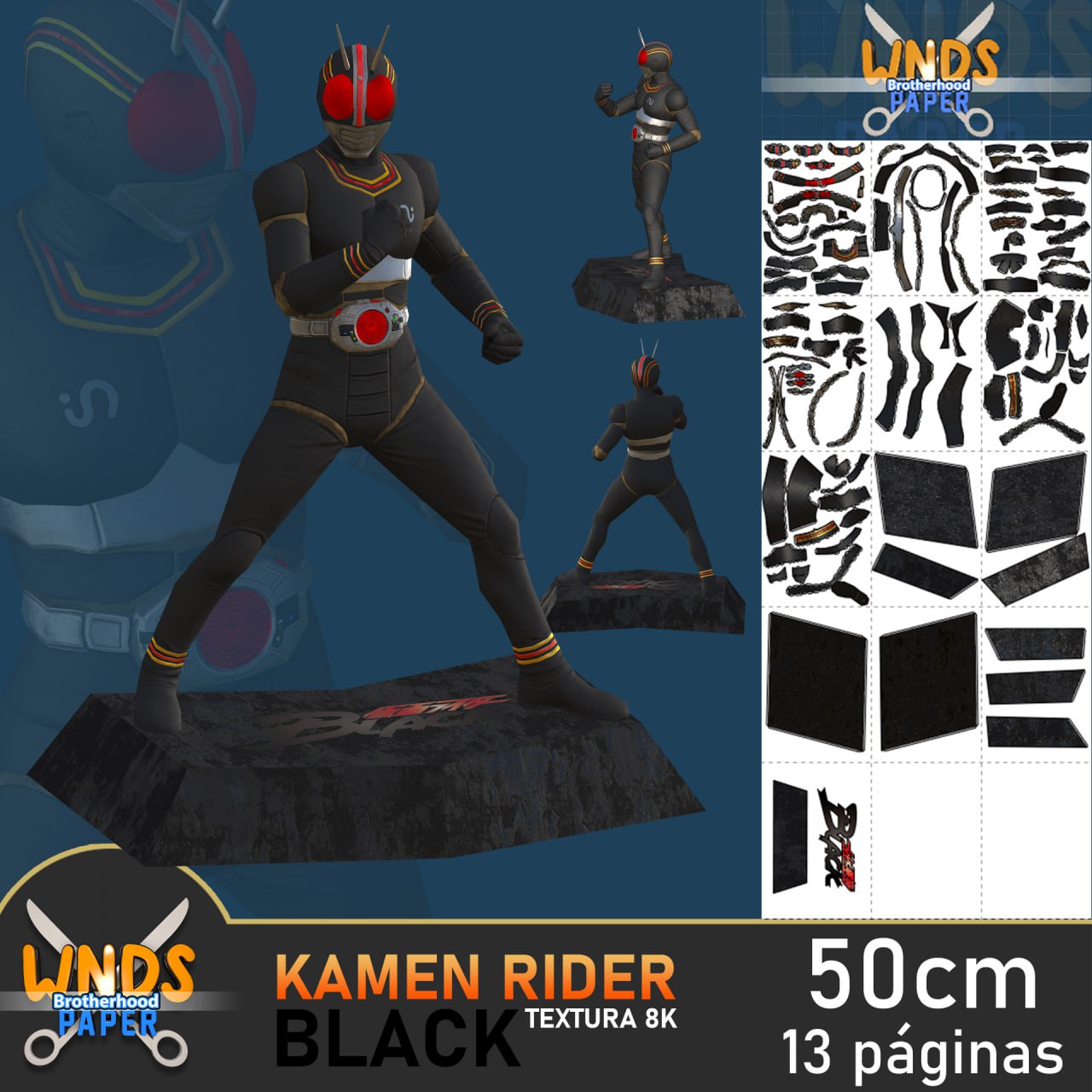 KAMEN RIDER BLACK - weslei nunes da silva | Hotmart