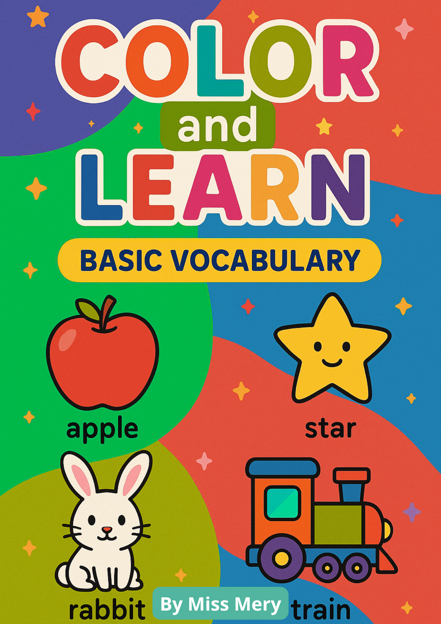 Color and learn - basic vocabulary - Color and learn | Hotmart