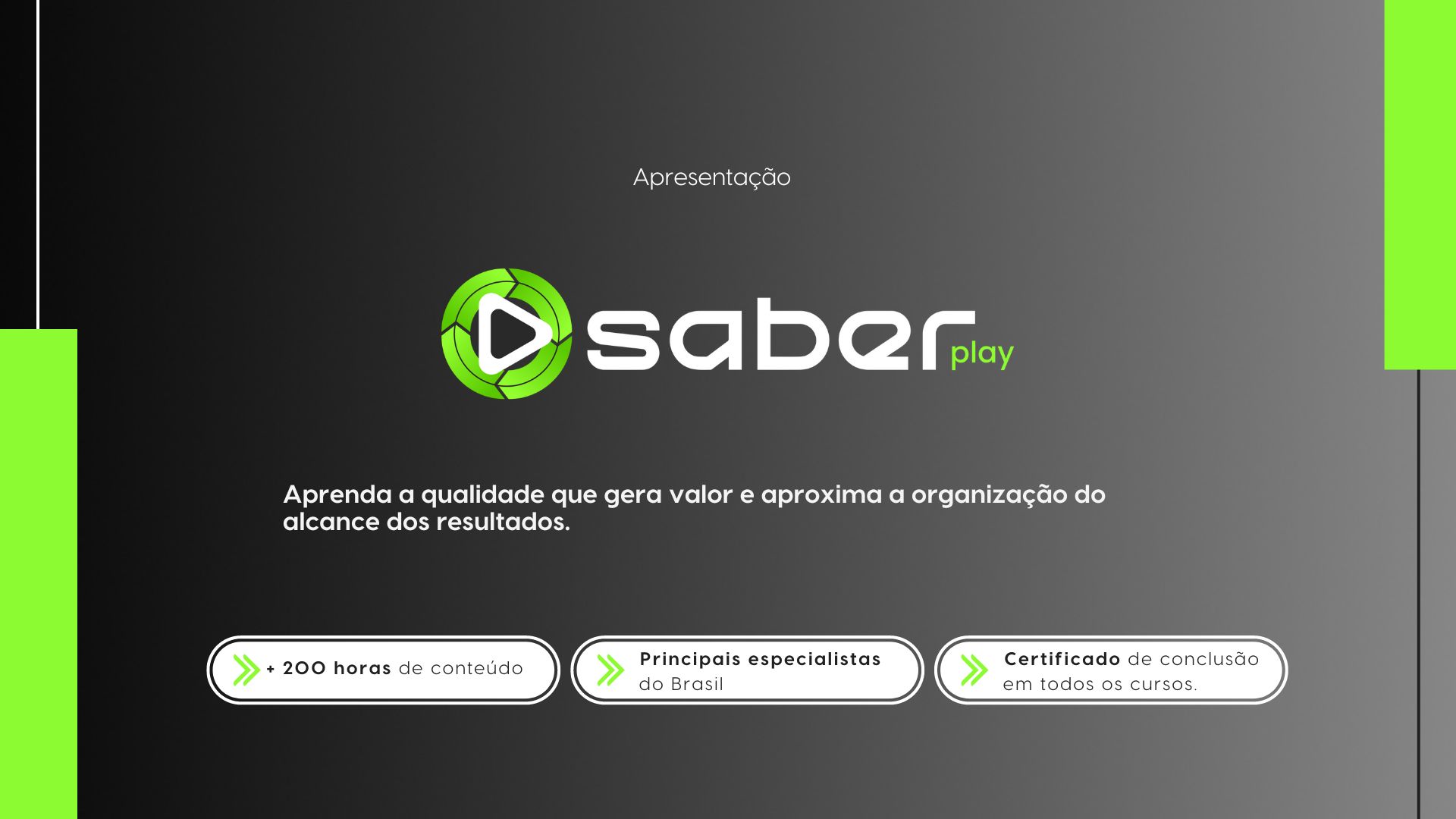 Saber Play - Saber Gestão | Hotmart