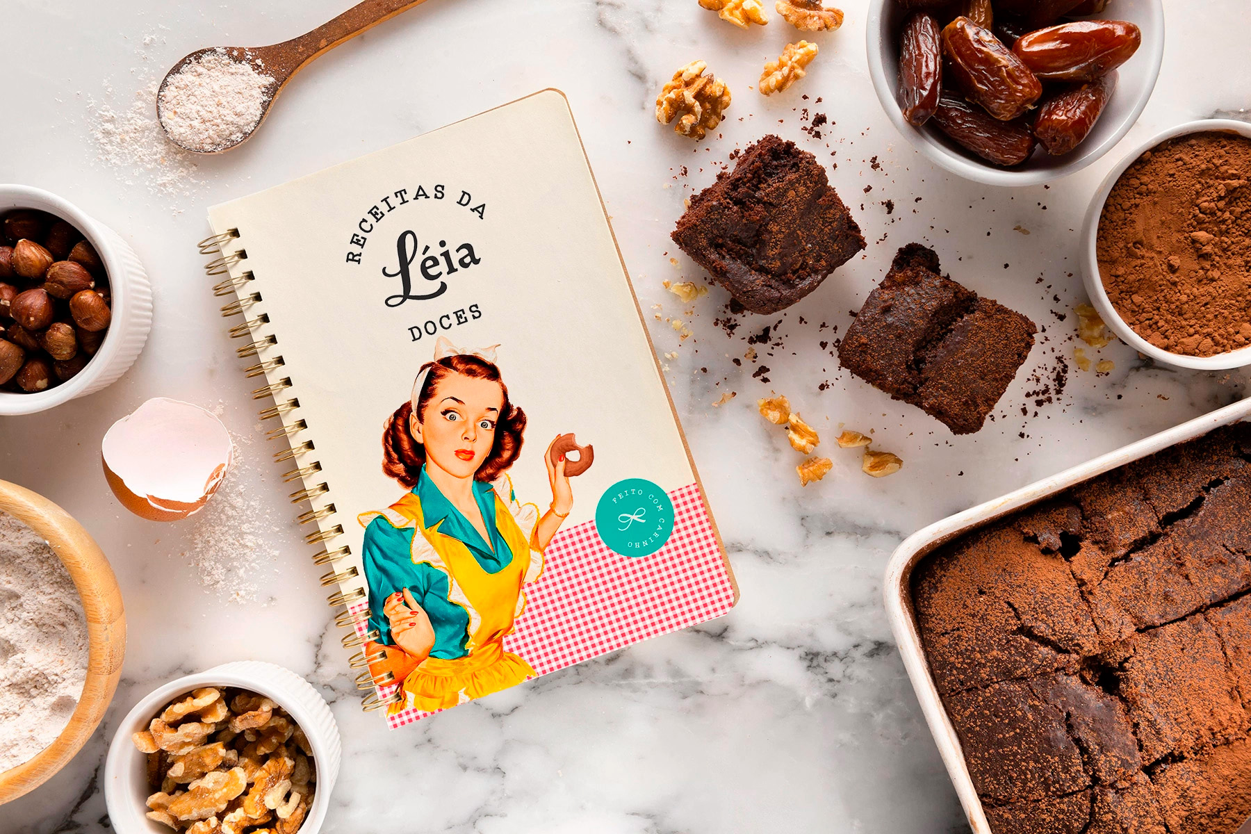 E-book - Receitas da Léia - Doces - Coisas da Léia | Hotmart