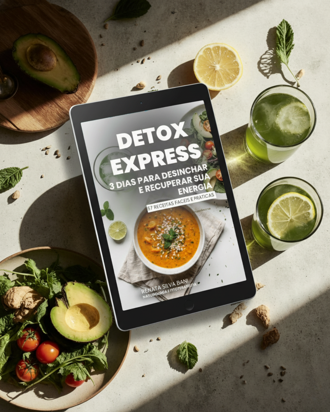 DETOX EXPRESS – 3 Dias para Desinchar e Recuperar Sua Energia