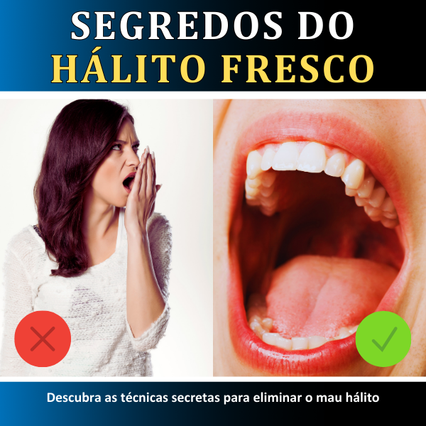 Segredos Do Hálito Fresco - Carlos Cossa | Hotmart