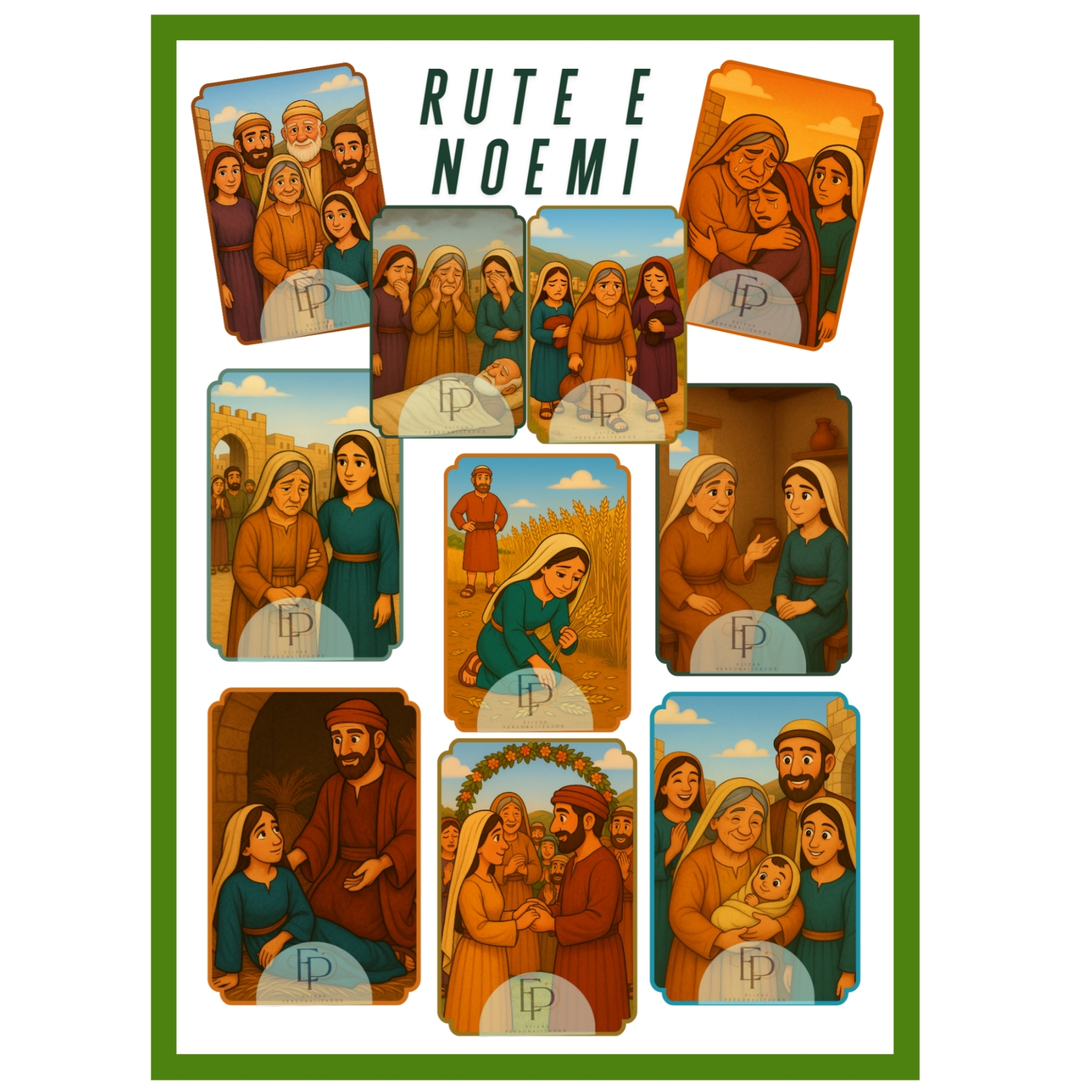 RUTE E NOEMI - RECURSO VISUAL+ MINISTRAÇÃO