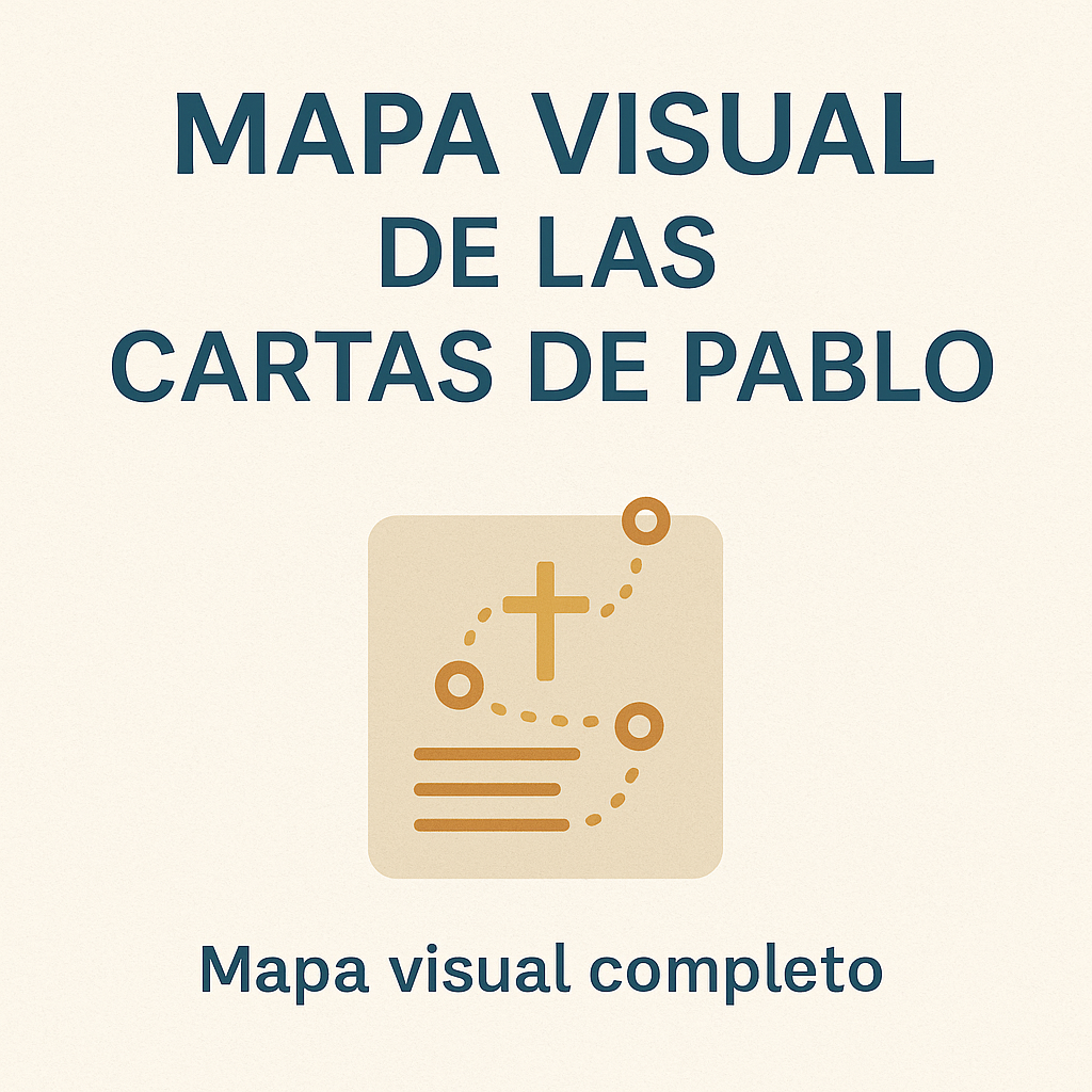 Mapa Visual de las Cartas de Pablo | Hotmart