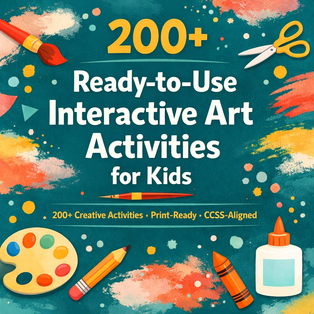 200 Ready-to-Use Interactive Art Activities for Kids - Vinicius Ria...