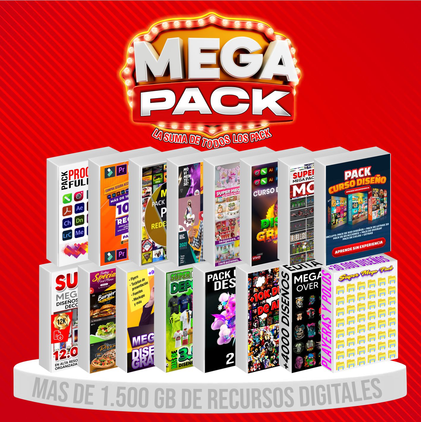 SUPER MEGA PACK (SUMA DE TODOS LOS PACK)
