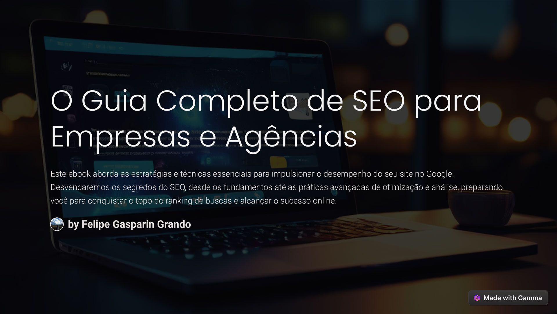 EBook - O guia completo de SEO para Empresas e Agências - Felipe Ga...