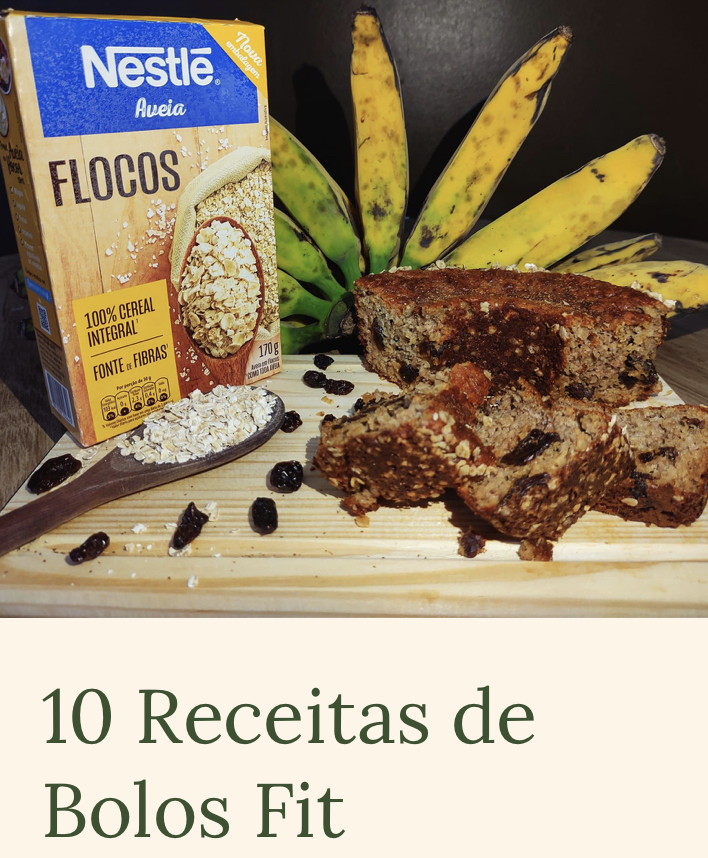 Receitas de bolos fit