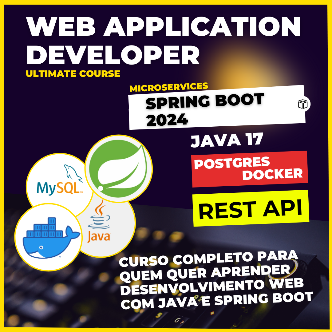 Web Application Developer Com Java Spring Boot Docker Rabbitmq