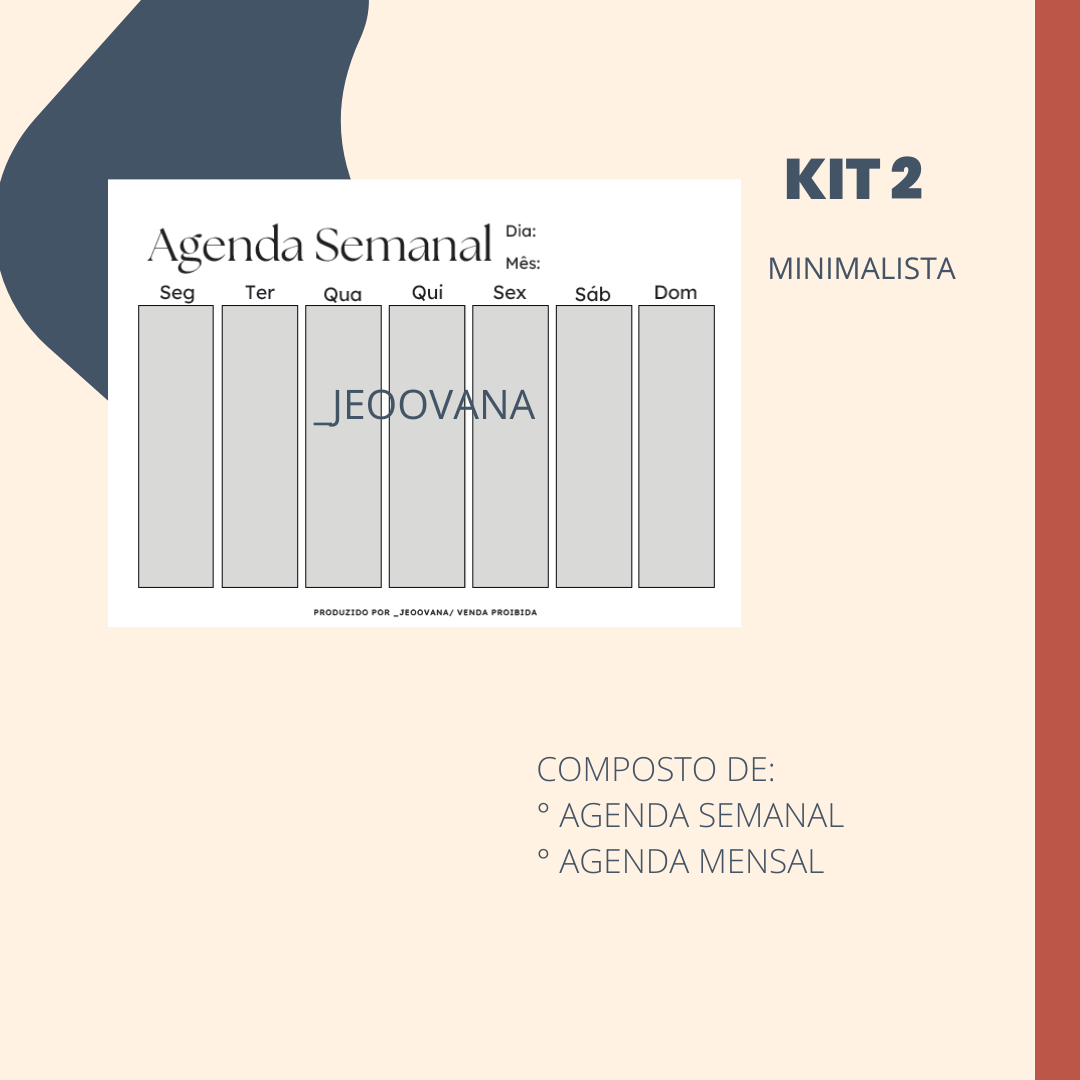 KIT HÁBITOS MINIMALISTA SIMPLES - Hellen Jeovana Silva | Hotmart
