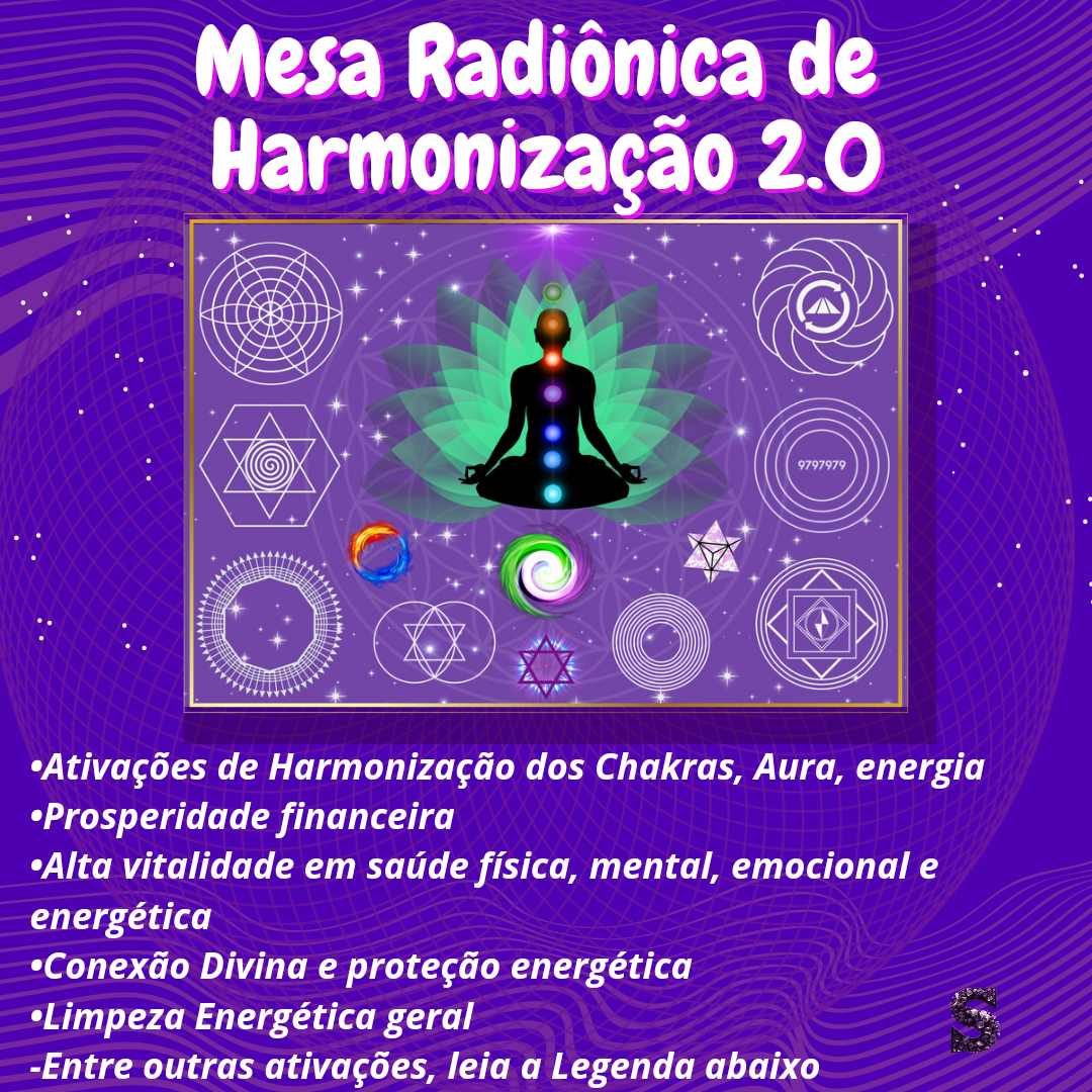 Mesa Radiônica de Harmonização - Sara Lopes | Hotmart