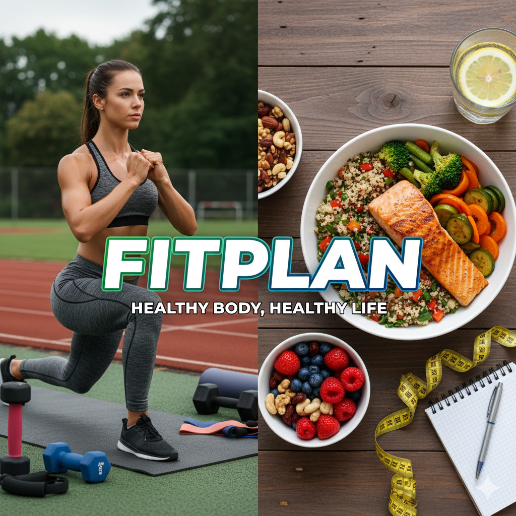 🏋️‍♀️ FitPlan – Sua rotina de treino e dieta | Hotmart