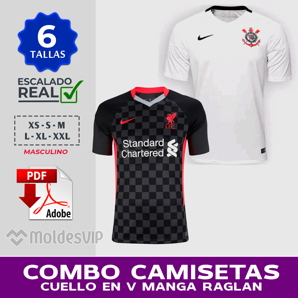 COMBO CAMISETAS DE FUTBOL MANGA RAGLAN - Marlon Morales | Hotmart