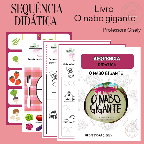 Sequência Didática O Nabo Gigante – Aprendizagem Divertida - Gisely...