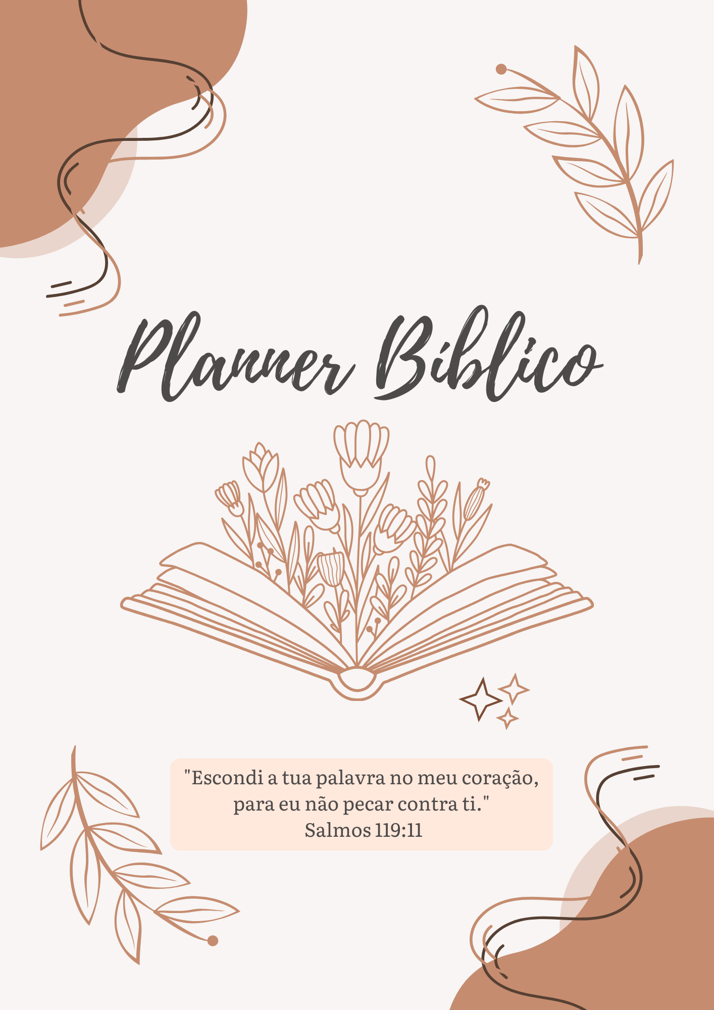 Agenda Planner Bíblico - Fabiana Holanda Moreira Santos | Hotmart