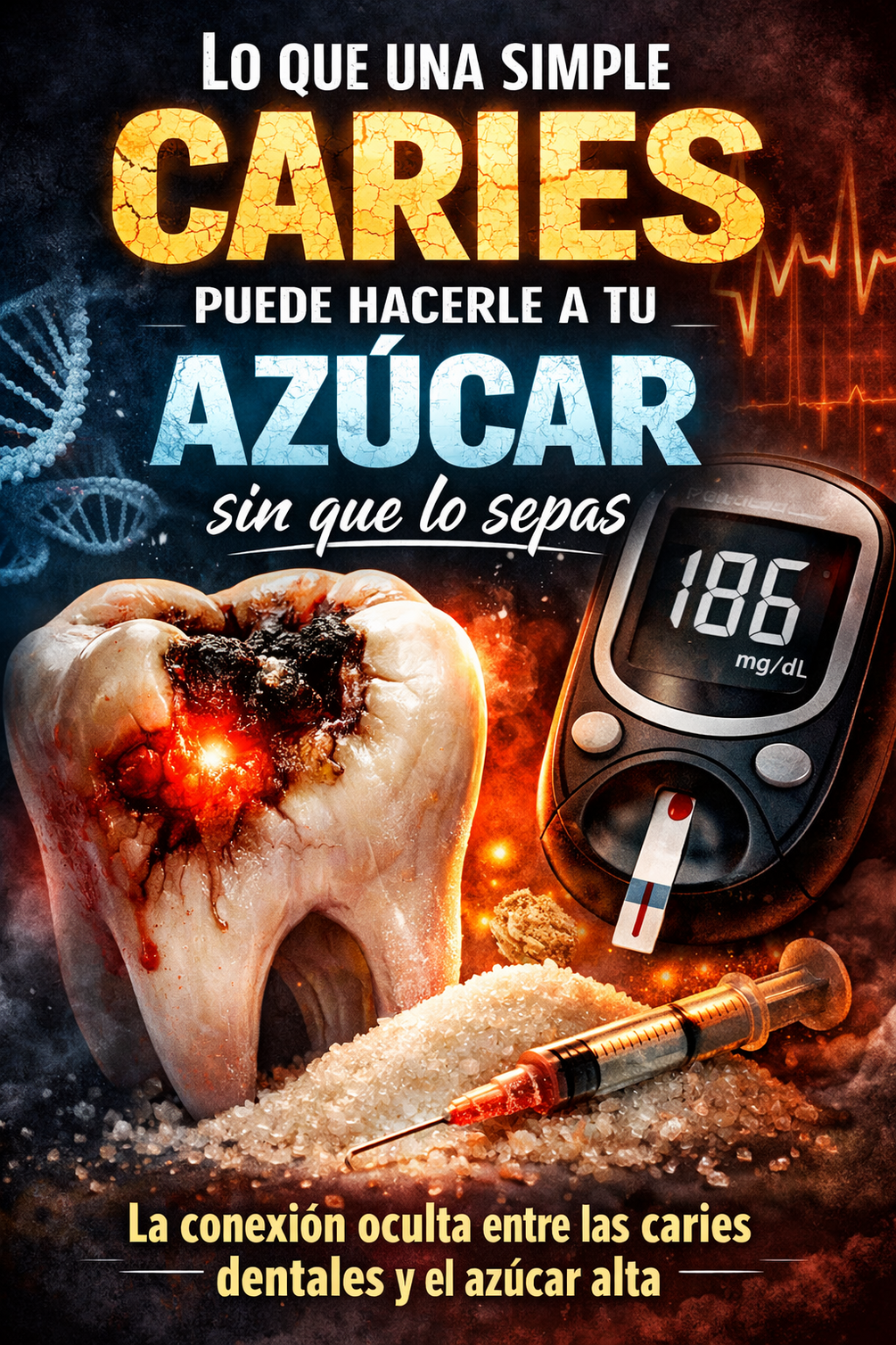 Lo que una simple caries puede hacerle a tu azúcar sin que lo sepas...