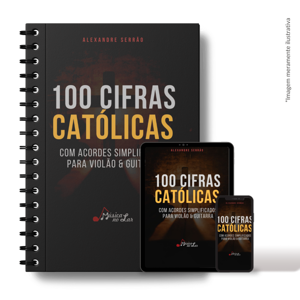 100 Cifras Católicas [Apostila Impressa + Apostila Digital]