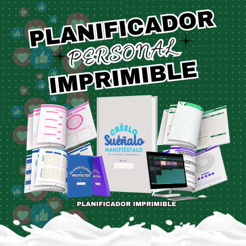 PLANIFICADOR PERSONAL IMPRIMIBLE - PZK Academy | Hotmart