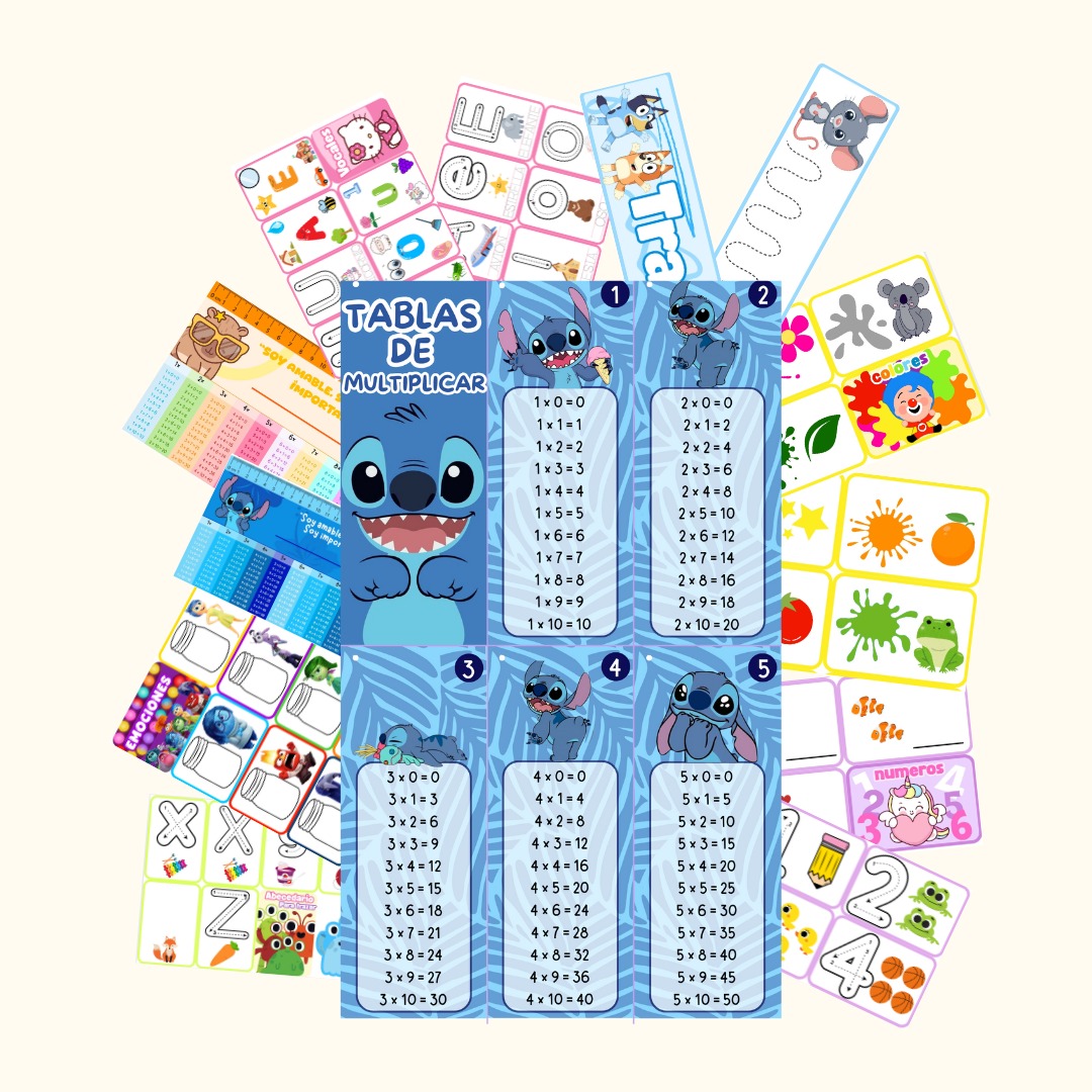 Llaveros didácticos de aprendizaje (PDF + Canva) - Koi es amor | Ho...