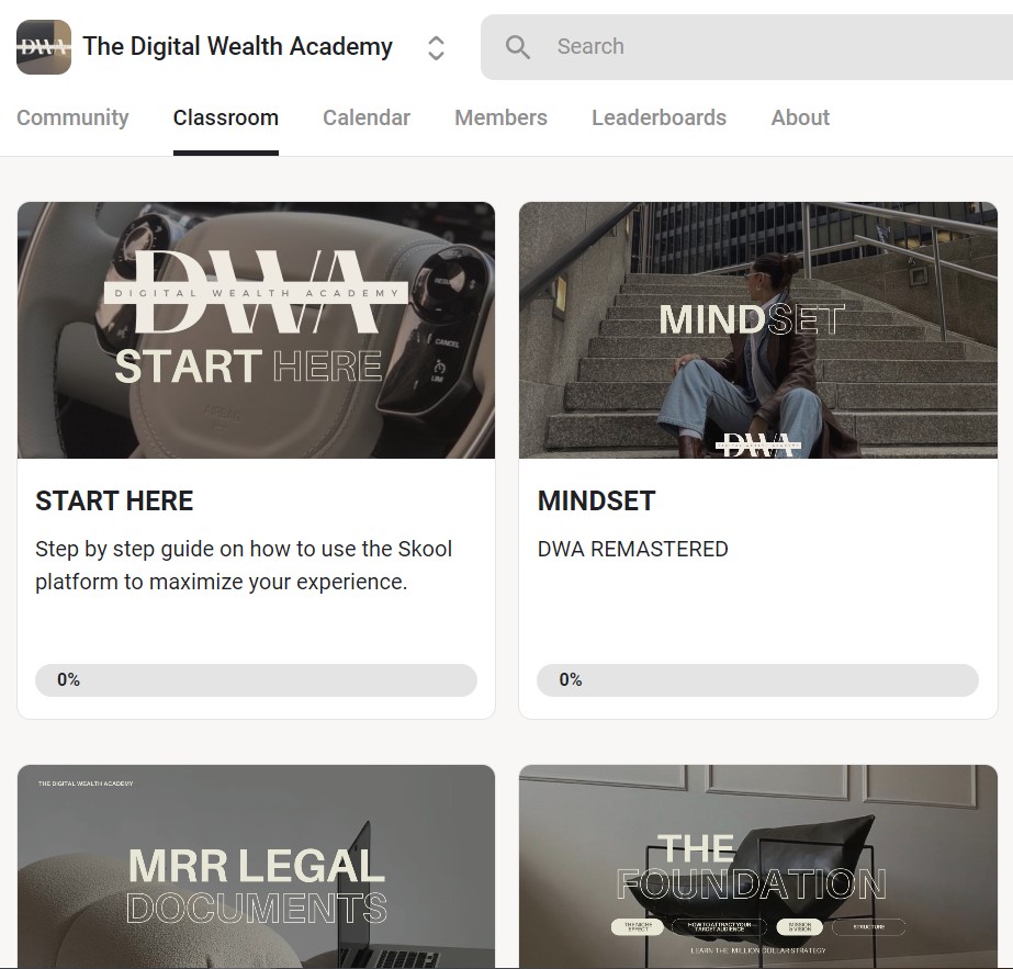 Curso de Marketing Digital DWA