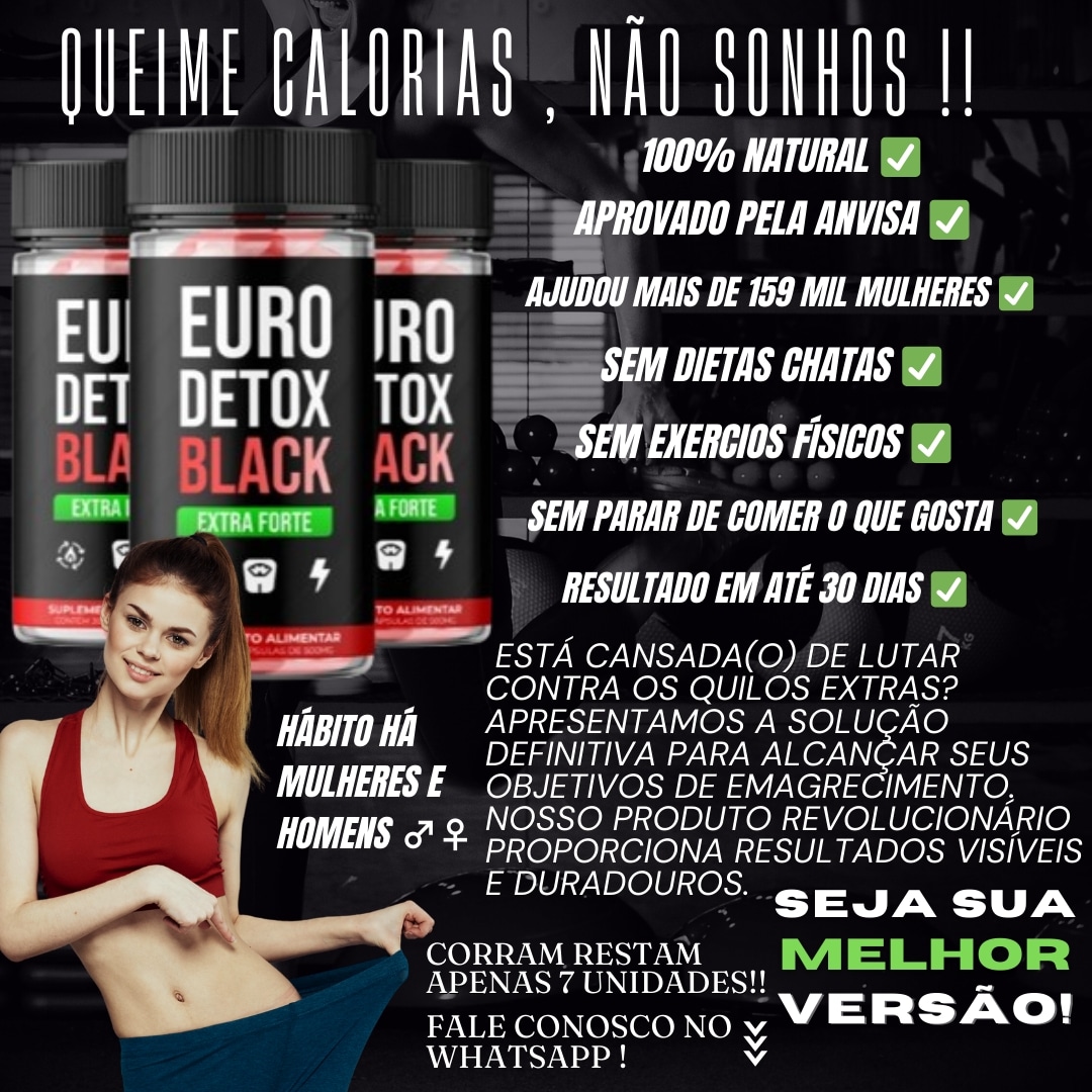 Euro Detox Emagrecedor - Felipe Souza | Hotmart