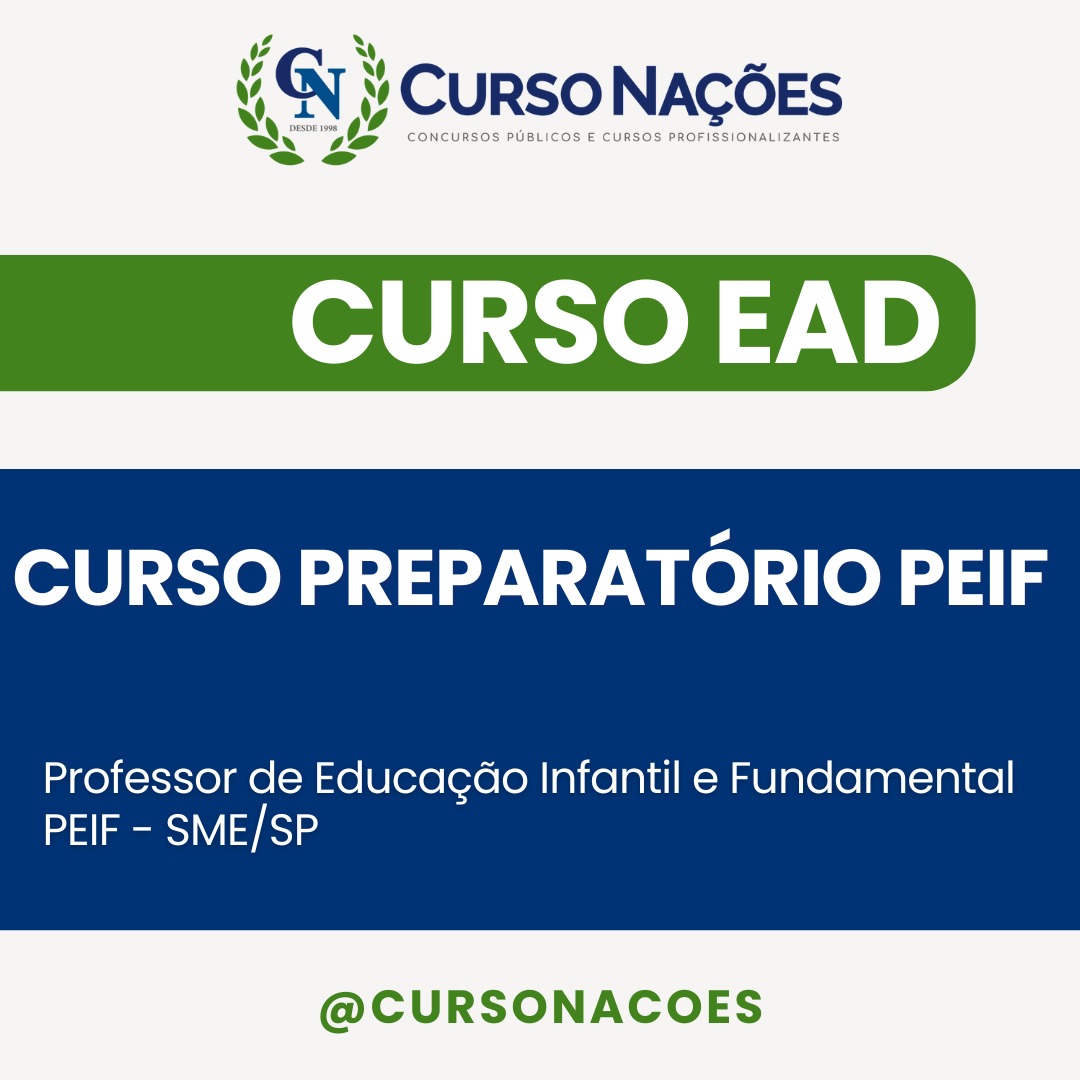 Curso EAD Preparatório para Concurso Público - Diretor Escolar & PEIF