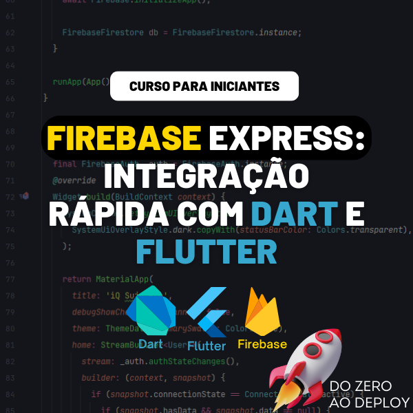 Firebase Express Integração Rápida Com Dart E Flutter Moises Cos