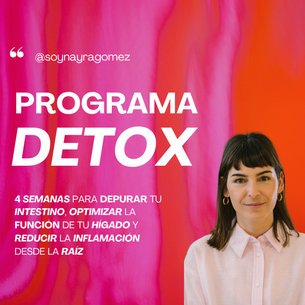 PROGRAMA DETOX 4 SEMANAS - Nayra Gómez | Hotmart