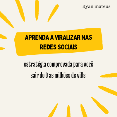 aprenda a sair do 0 as milhões de vills - ryan mateus custodio rod...