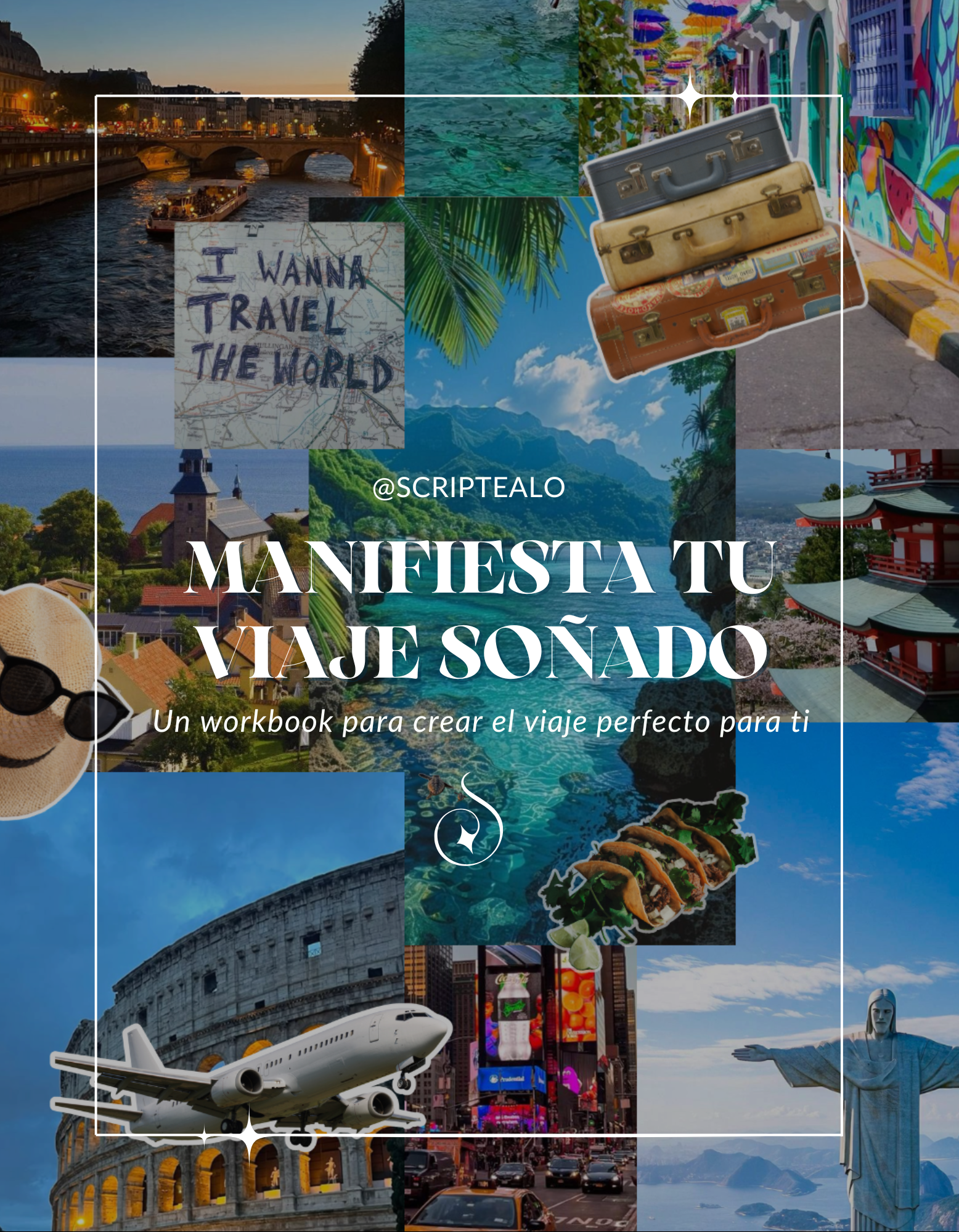 Workbook manifiesta tu viaje soñado - Scriptealo team | Hotmart