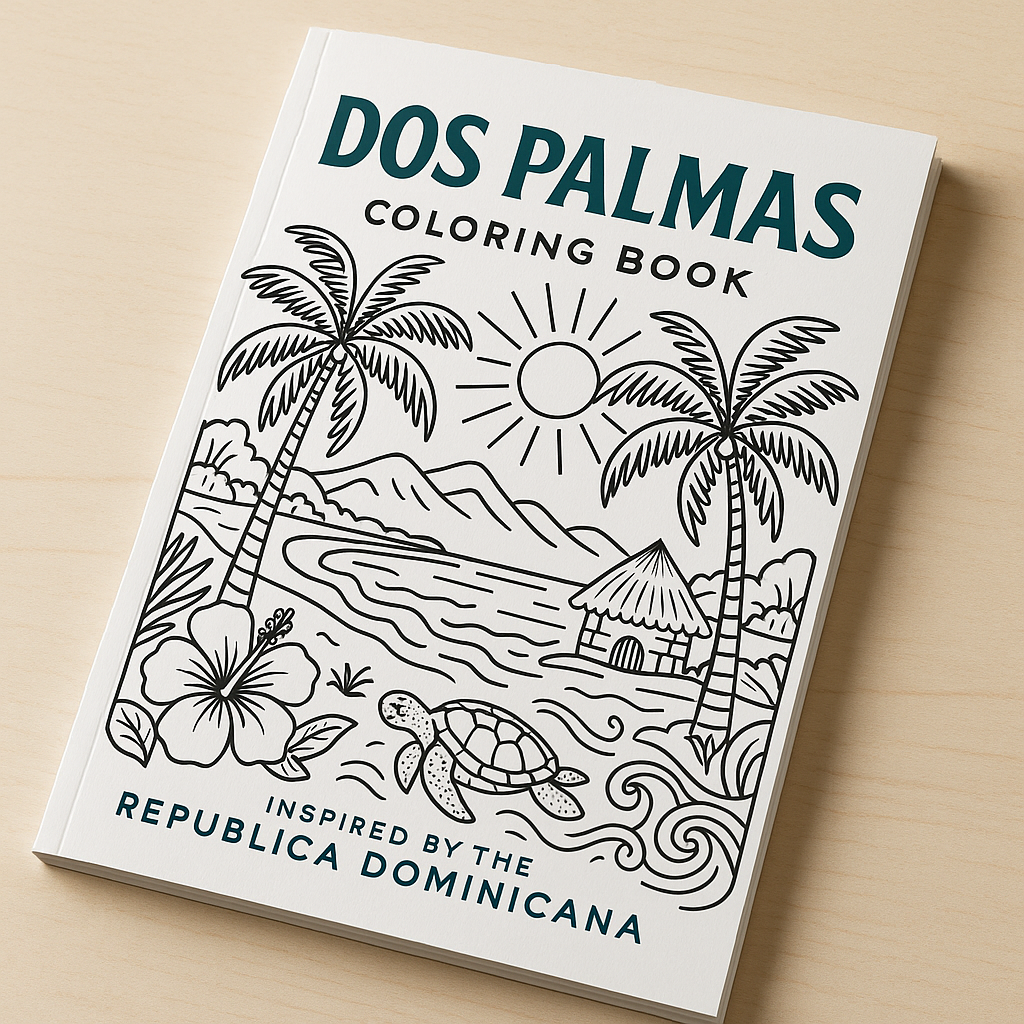 Dos Palmas: Coloring Book | Hotmart