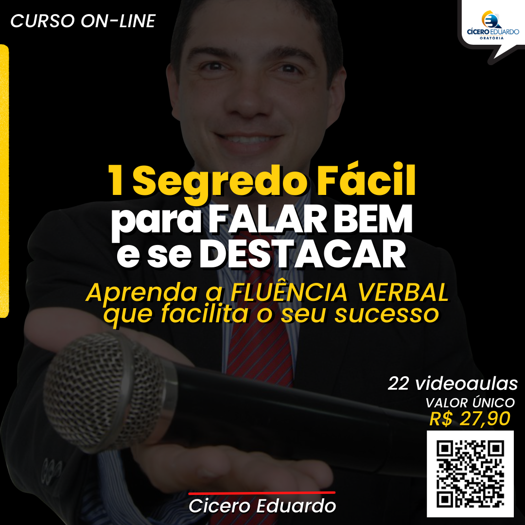 1 Segredo Fácil para Falar Bem e se Destacar - A FLUÊNCIA VERBAL qu...