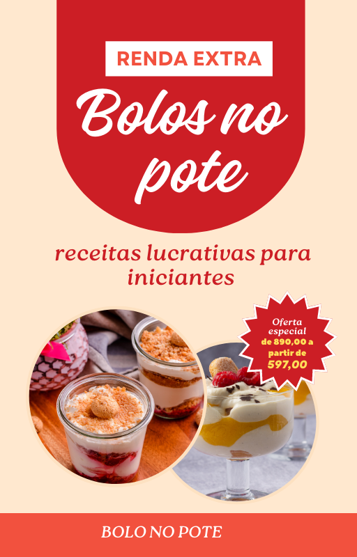 Bolo no pote - Gabriel Barbosa Da Silva | Hotmart