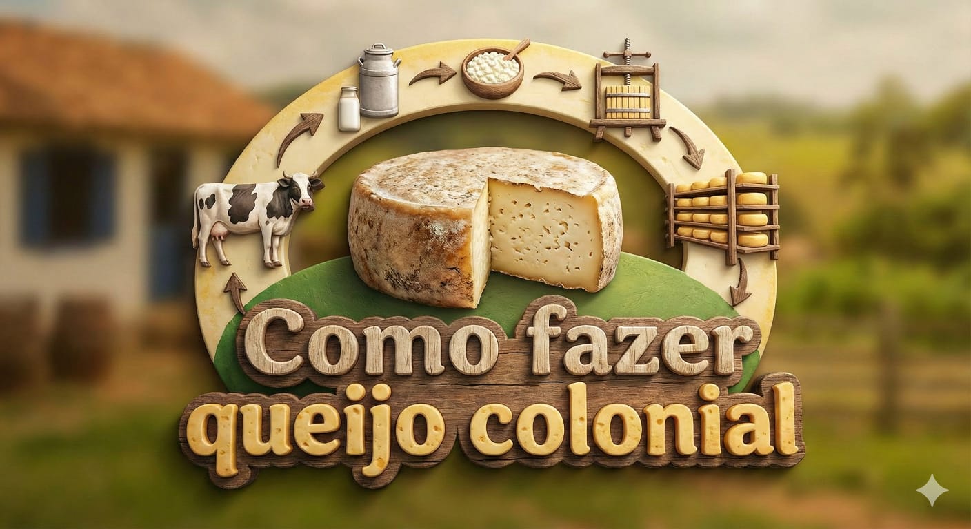 Como fazer queijo colonial - Gabriel Mello | Hotmart
